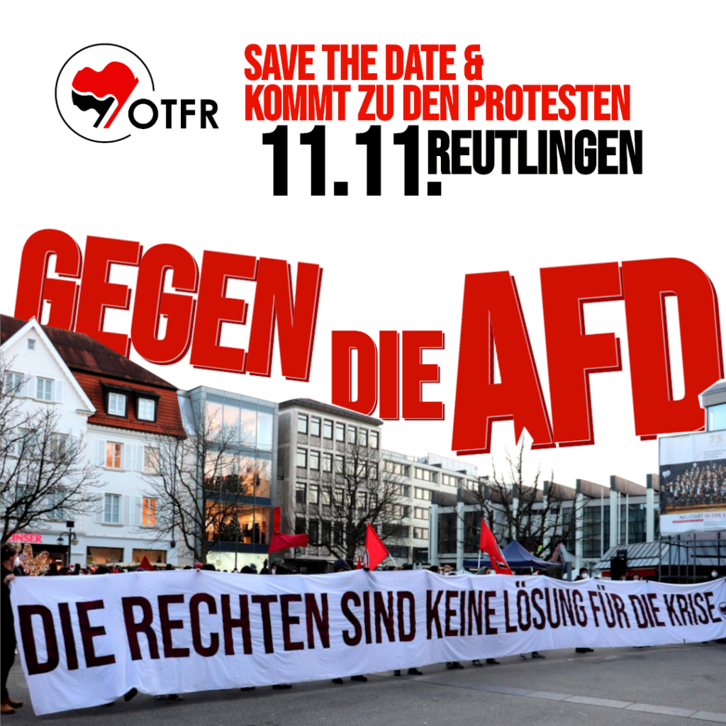 Proteste gegen AfD-Veranstaltung am 11. November – Antifa-Info.net